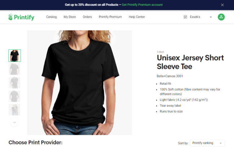 Printify Sample Order: How To Place Your First Printify Order