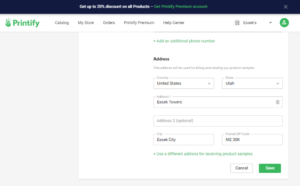 Printify Sample Order: How To Place Your First Printify Order