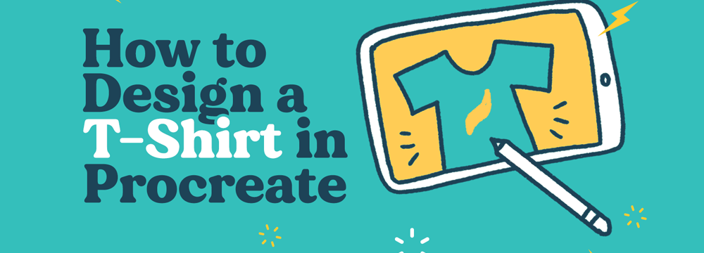 How To Make T Shirt Designs With Procreate iPad T Shirt Tutorial Video 